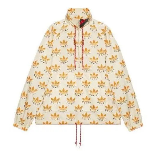 Gucci X Adidas Trefoil Print Jacket