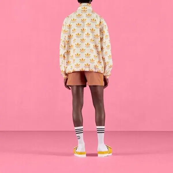 Gucci X Adidas Trefoil Print Jacket