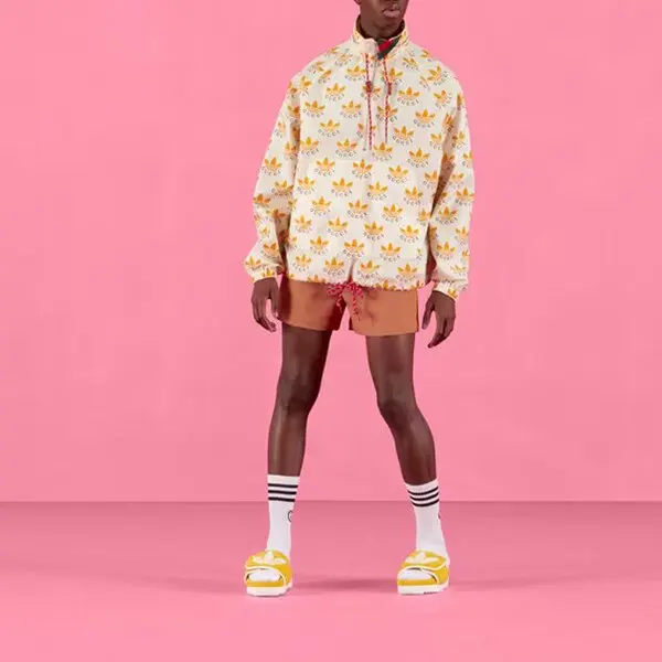 Gucci X Adidas Trefoil Print Jacket