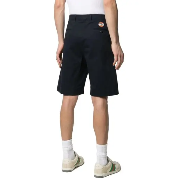 Gucci Back Interlocking G Chino Shorts 'blue