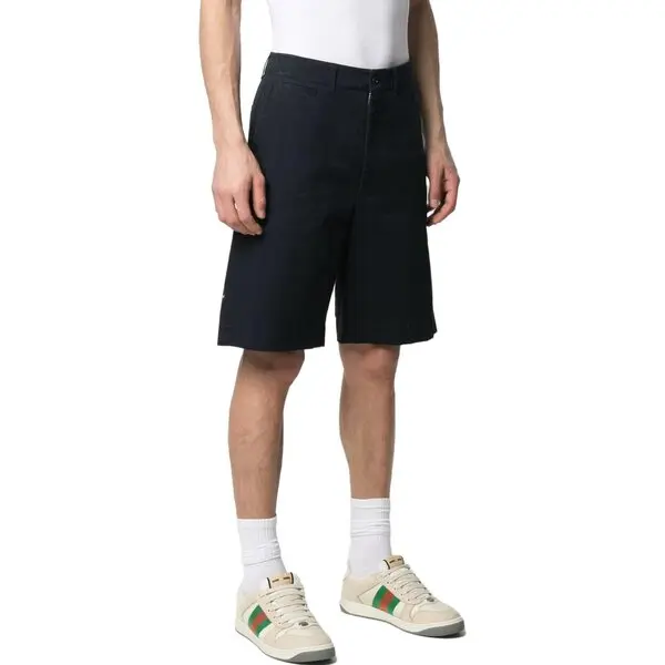 Gucci Back Interlocking G Chino Shorts 'blue