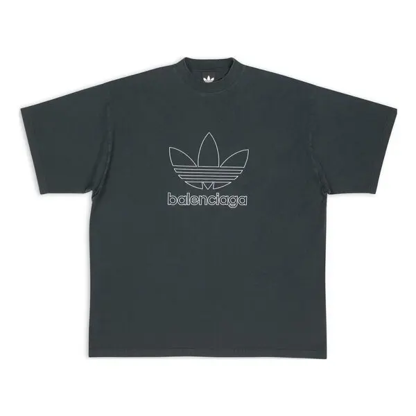 Balenciaga X Adidas T-shirt Oversized - Green