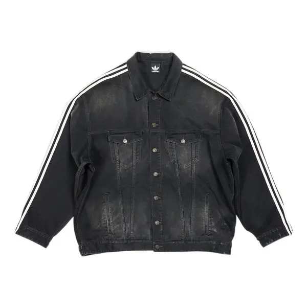 Balenciaga X Adidas Oversized Denim Jacket