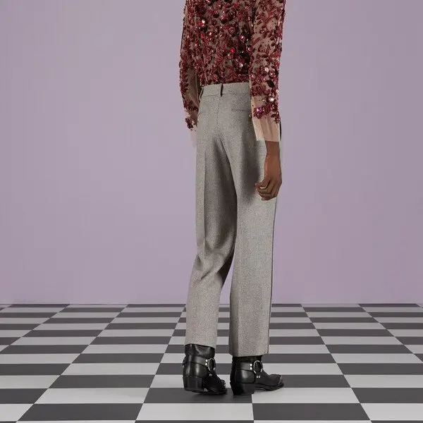 Gucci Light Cashmere Tailored Pant