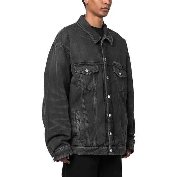 Balenciaga Mirror Padded Denim Jacket
