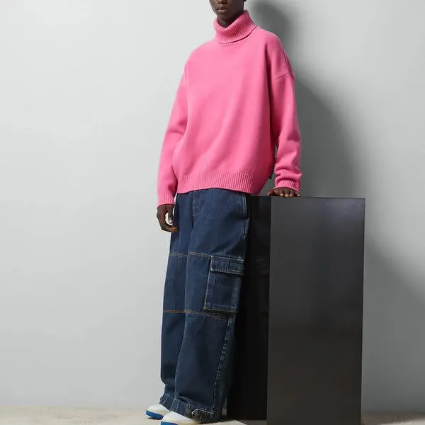 Gucci Denim Trousers With Label