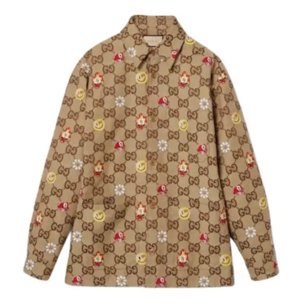 Gucci Maxi Gg Canvas Jacket