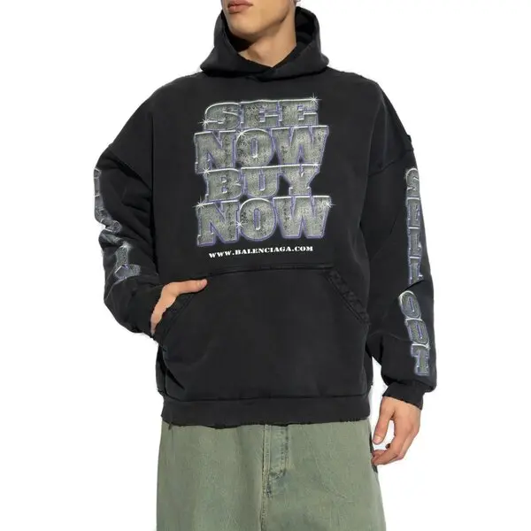 Balenciaga See Now Buy Now" Hoodie