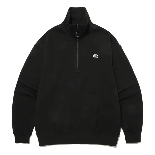 The North Face Logo Fleece Half Zip Sweater