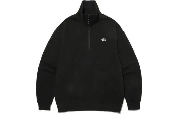 The North Face Logo Fleece Half Zip Sweater