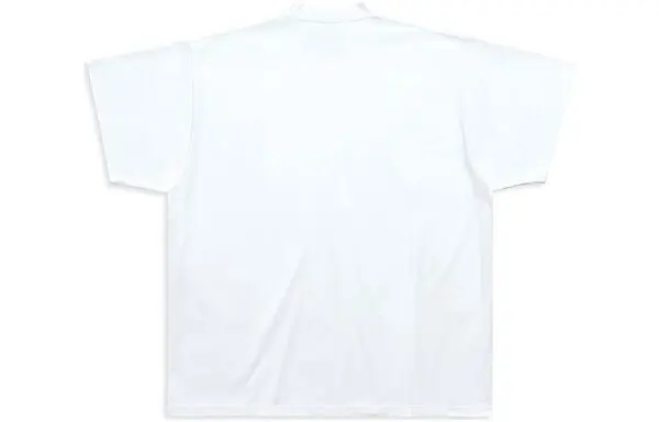 Balenciaga Back Flip T-shirt Oversized White Black