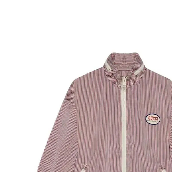 Gucci Striped Zip-up Jacket