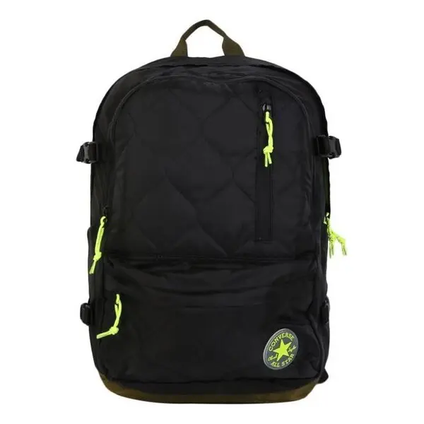 CONVERSE Quilted Backpack - Black
