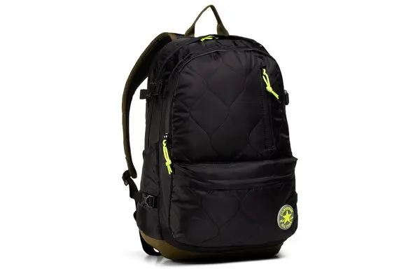 CONVERSE Quilted Backpack - Black