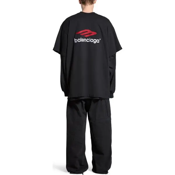 Balenciaga Double Front T-shirt
