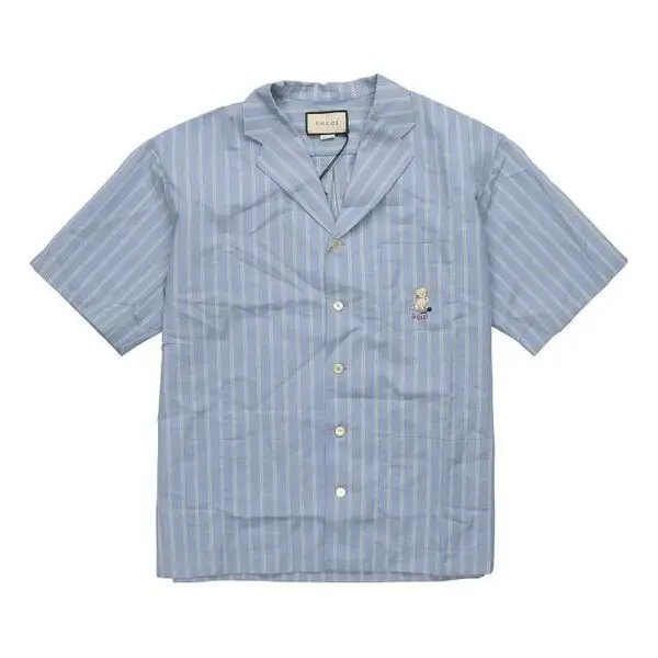 Gucci Cotton Wool Mohair Shirt With Kitten