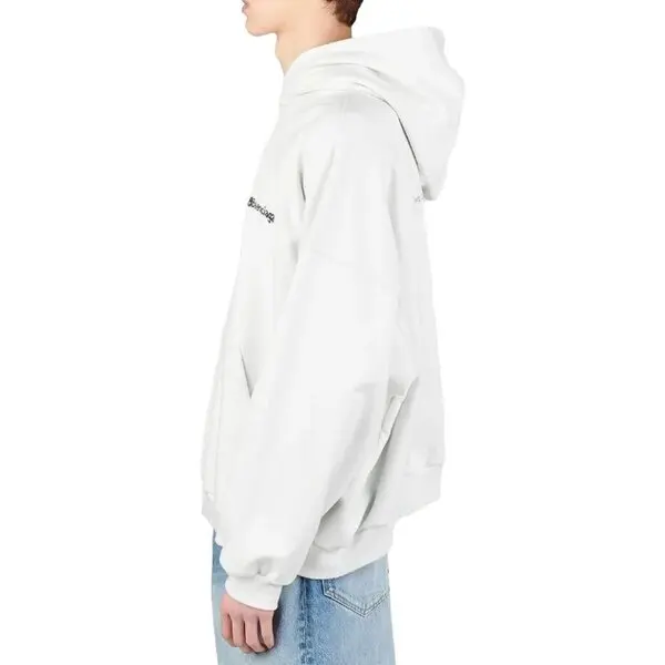 Balenciaga Bb Corp Cotton Hoodie