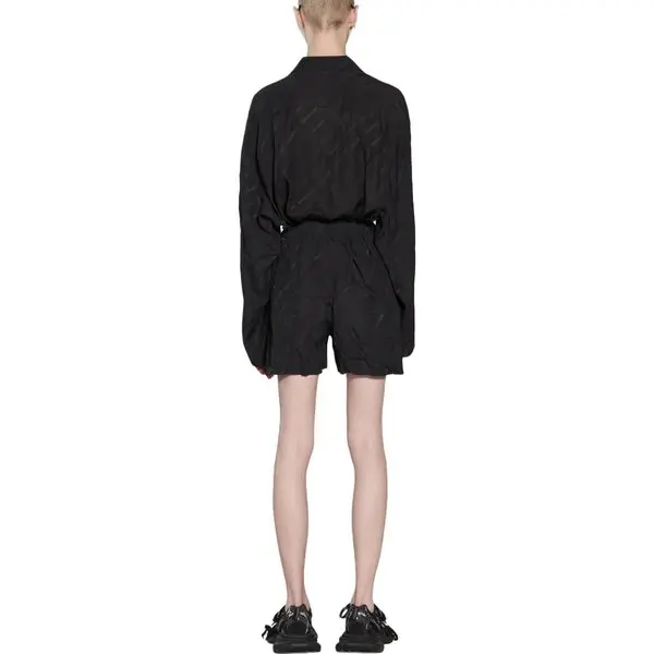 Balenciaga Logo-print Pyjama Shorts