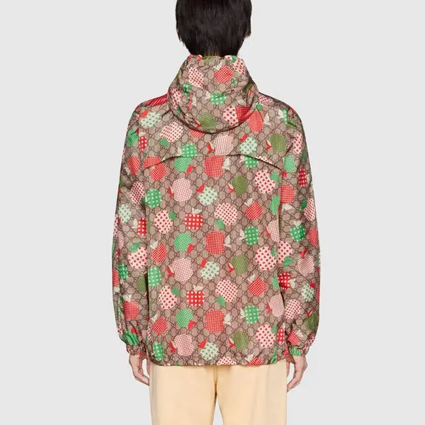 Gucci Les Pommes Nylon Jacket 'beige