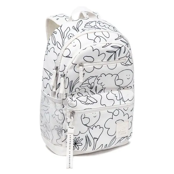 LI-NING Allover Print Sportstyle Backpack 'white