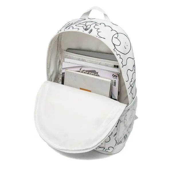 LI-NING Allover Print Sportstyle Backpack 'white