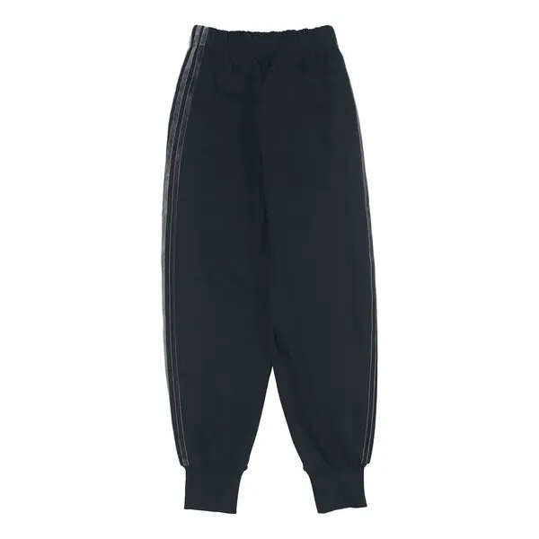 Adidas French Terry Jogger Pants With Velvet Stripes - Black
