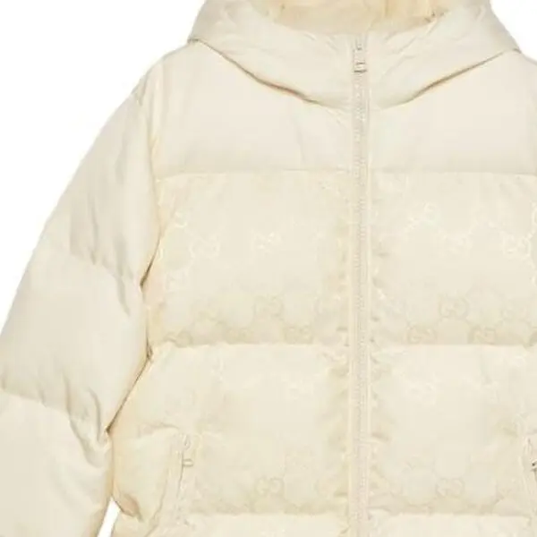 Gucci Gg Nylon Canvas Puffer Jacket