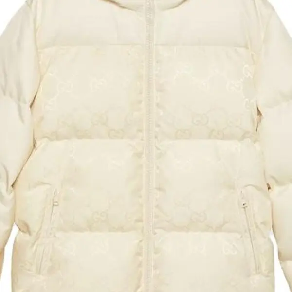 Gucci Gg Nylon Canvas Puffer Jacket