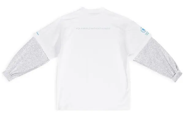 Balenciaga X Wfp Double Sleeves T-shirt