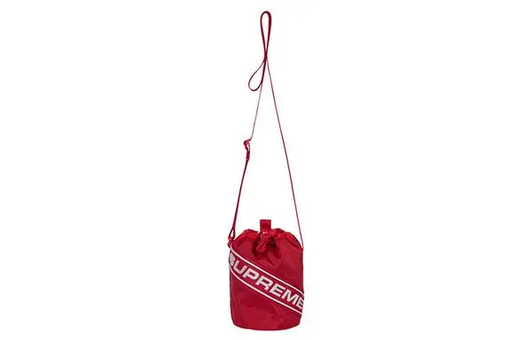Supreme Small Cinch Pouch - Red