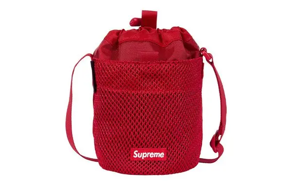 Supreme Small Cinch Pouch - Red