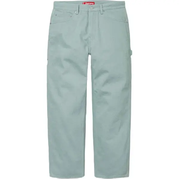 Supreme Denim Painter Pant - Teal