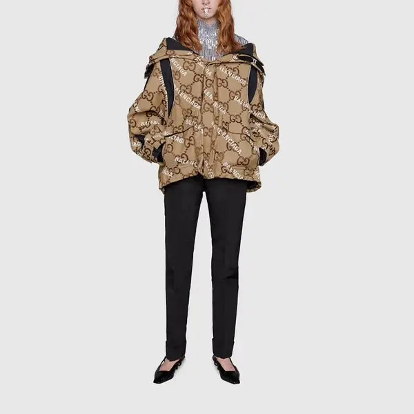 Gucci X Balenciaga The Hacker Project Jumbo Gg Jacket