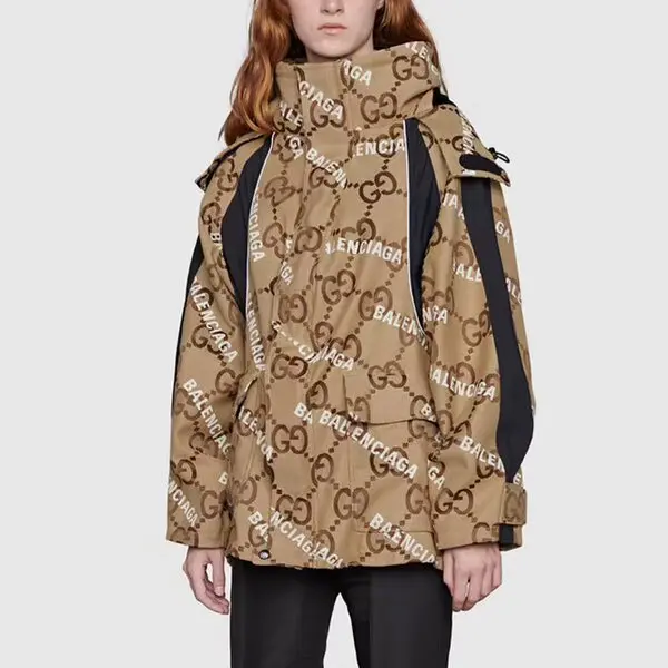 Gucci X Balenciaga The Hacker Project Jumbo Gg Jacket