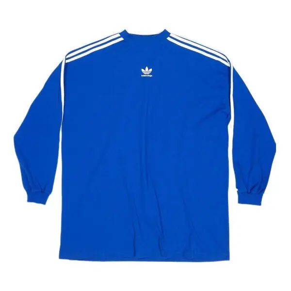 Balenciaga X Adidas Long Sleeve T-shirt - Blue