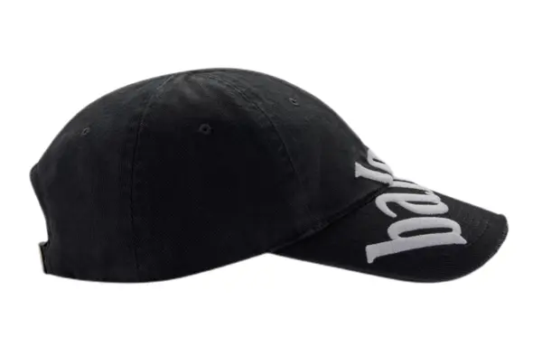 Balenciaga Diagonal Logo Baseball Cap 'black White