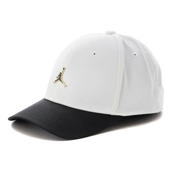JORDAN Classic99 Metal Jumpman Cap - White/black