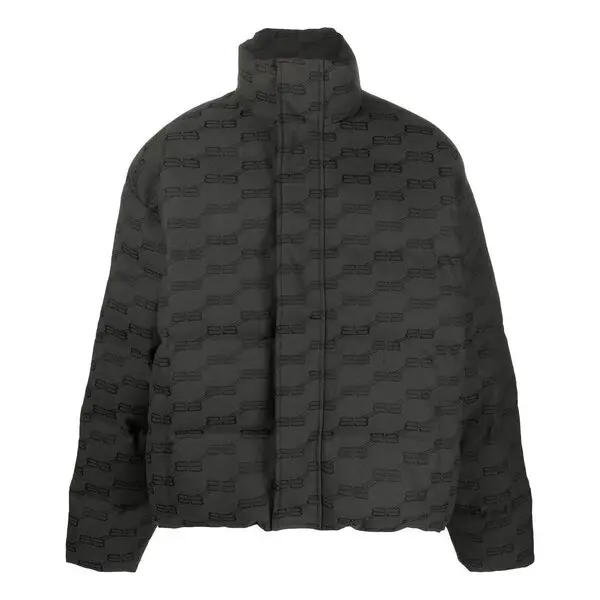 Balenciaga Bb Monogram Puffer Jacket
