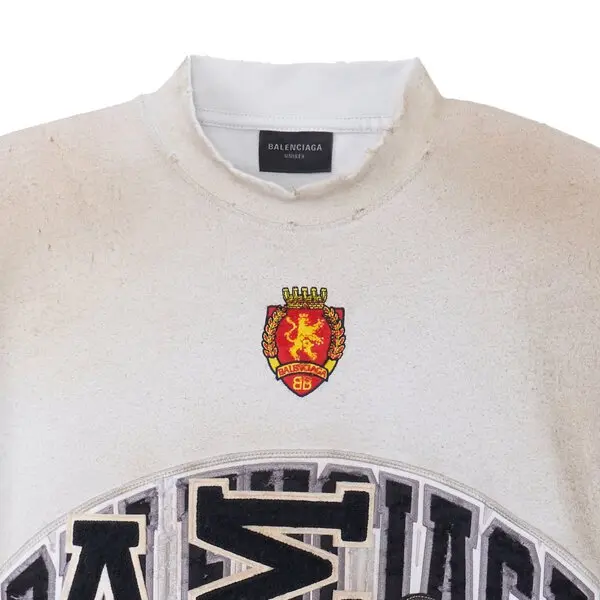 Balenciaga Skater T-shirt - Dirty White