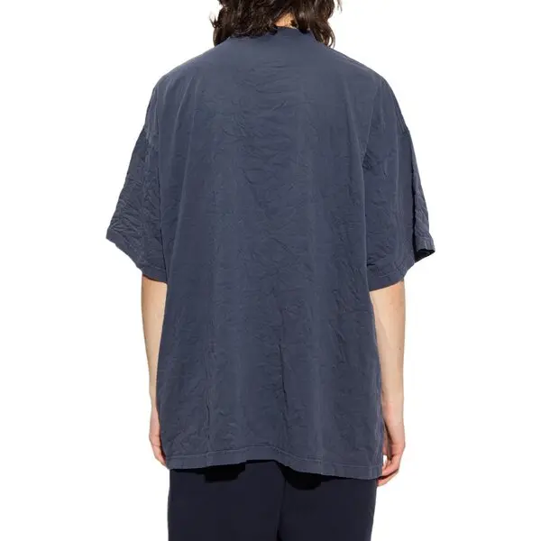Balenciaga College Crest Oversized T-shirt