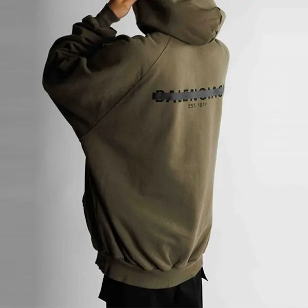 Balenciaga Strike 1917 Oversized Hoodie