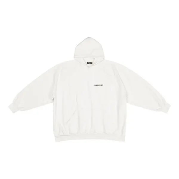 Balenciaga Oversized Hoodie - White