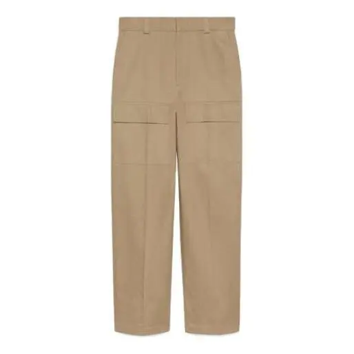 Gucci Cotton Wide Leg Cargo Pant