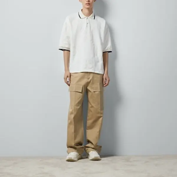 Gucci Cotton Wide Leg Cargo Pant
