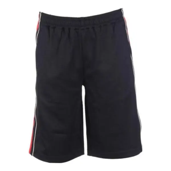 Gucci Sweat Shorts With Web Stripe Detail - Black