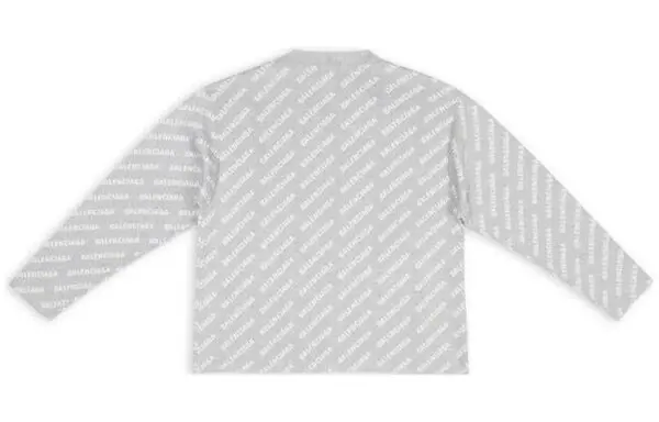 Balenciaga Mini Allover Logo Cardigan