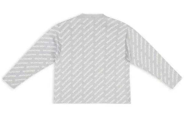 Balenciaga Mini Allover Logo Cardigan