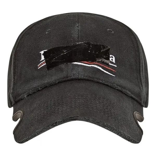 Balenciaga Gaffer Cap - Black