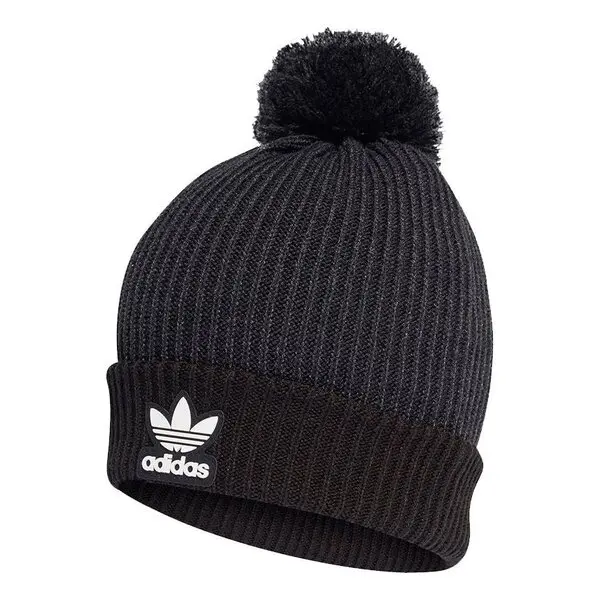 Adidas Adicolor Collegiate Pom Beanie - Black