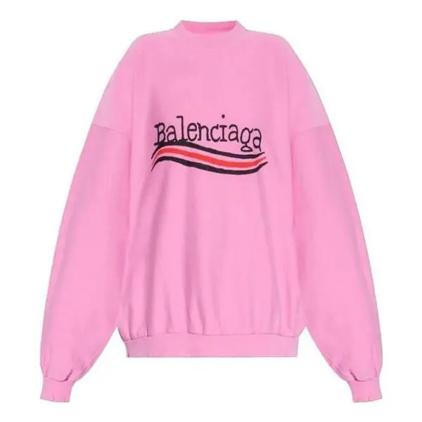 Balenciaga Fw23 Logo Sweater 'pink
